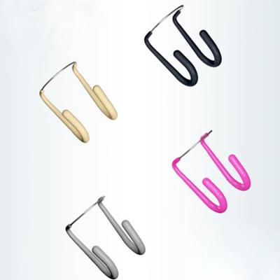 China Comfortable Silicone Swimming Nose Clip 5.2cm Waterproof Nose Plug for Swim Training Water Sports for sale