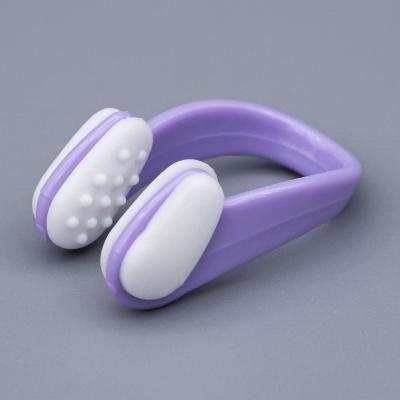 China Waterproof Non-Slip Silicone Nose Clip for Swimming 5cm x 3.8cm x 2.7cm 5 Colors for sale