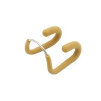 China Stainless Steel Silicone Non-Slip Nose Clip for Swimming 5cm x 3.8cm Professional Water Sports for sale