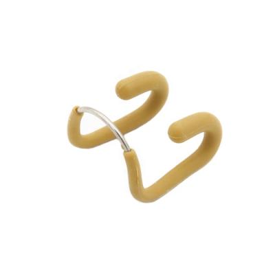 China Stainless Steel Silicone Non-Slip Nose Clip for Swimming 5cm x 3.8cm Professional Water Sports for sale