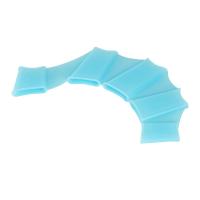 China Silicone Finger Fin Swimming Hand Paddles Durable Swim Training Gloves for Adult 2 Pcs for sale