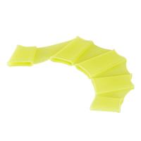 China Portable Webbed Silicone Swim Fins for Adults L Size Durable Training Flippers for sale