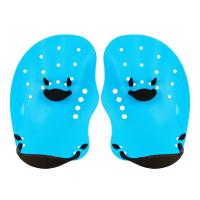China Silicone Swimming Hand Paddles for Adult Swim Training with Adjustable Straps Size S for sale