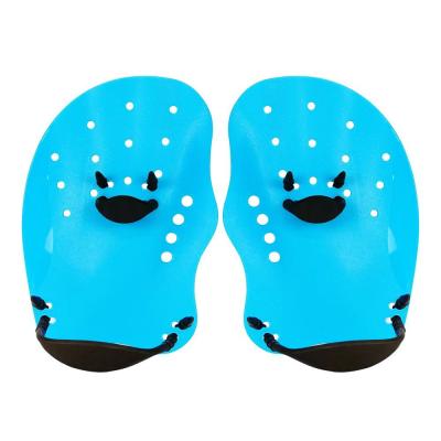 China Silicone Swimming Hand Paddles for Adult Swim Training with Adjustable Straps Size S for sale