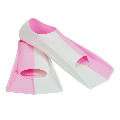 China XL Size Silicone Swimming Fins Short Flippers for Adult Training and Diving 39-41 for sale