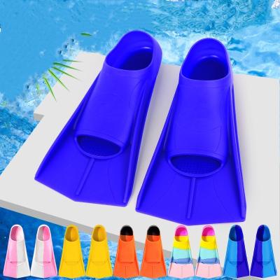 China Silicone Swim Fins for Adults Kids Anti-Slip Durable Swimming Diving Flippers Size FP003 for sale