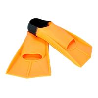 China Silicone Swim Fins for Adults 45-47 Eco-Friendly Swimming Training Fins Pocket Snorkel Flippers for sale