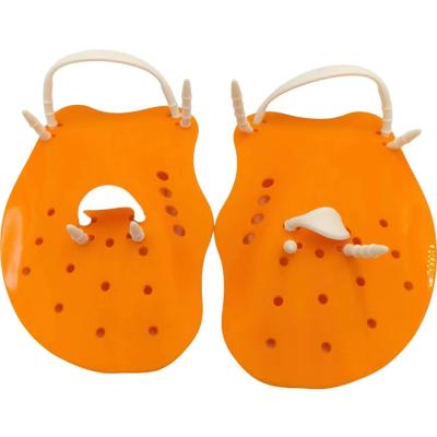 China Silicone Anti-Slip Swimming Hand Paddles for Pool Training 6 Colors Available for sale