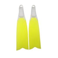 China Long Blade Silicone Rubber Swimming Fin Carbon Fiber Anti-Slip Diving Flipper for Adults Kids Water Sports for sale