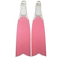 China Professional Modular Rubber Foot Pocket Diving Flippers with Long PP Blade Fins for Free Diving for sale