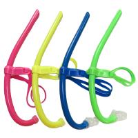 China Kids Snorkel Breathing Tube PC Silicone Non-Slip Training Snorkeling Gear Model JYFSN001 for sale