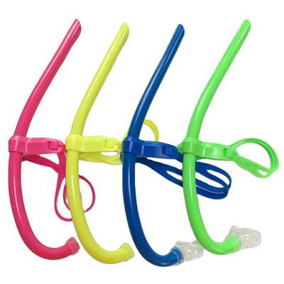 China Kids Snorkel Breathing Tube PC Silicone Non-Slip Training Snorkeling Gear Model JYFSN001 for sale