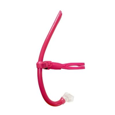 China Custom Kids Swimming Breathing Tube 0.9m Comfortable PVC Silicone Snorkel for Diving Training for sale
