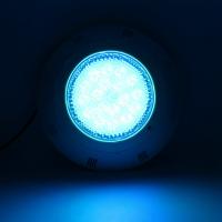 China Flat LED Pool Light Lamp Remote Control RGBW 60W IP68 Waterproof 12V for sale