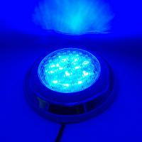 China LED Tech Stainless Steel Swimming Pool Light 36W Wall Mounted Flat 12V AC IP 68 for sale