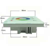 China Touch RGBW Controller 15m 0.2kg Pool Light Fittings for sale