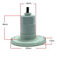 China Plastic Pure White 6300K 15W Fiberglass Pool Light for sale