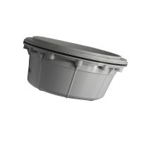 China Inground Installation 230mm Outdoor Light Housing For PAR56 for sale