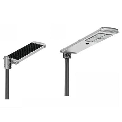China Integrated 170LM/W 60W Outdoor Solar Street Lights for sale