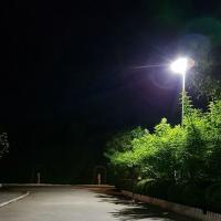 China Bridgelux Chips 3030 RoHS 120W Led Solar Street Lamp for sale