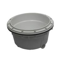 China Stainless Steel O Ring EMC 280mm LED Pool Light Housing for sale