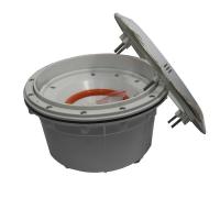 China Underwater PC Body 160mm LED Pool Light Housing for sale