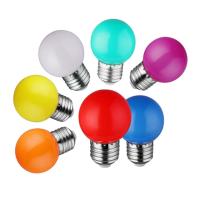 China SKD Colorful Global 1W Indoor LED Bulbs For Christmas Holiday for sale