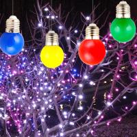 China SKD Colorful Global 1W Indoor LED Bulbs For Christmas Holiday for sale