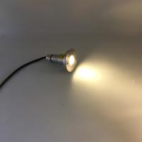 China 316 Stainless Steel LED Pool Light 3W With Embedded Plastic Mounting Sleeve for sale