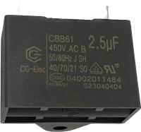 China CBB61 AC motor capacitors applied to starting and running with Quick-connect Terminals for sale