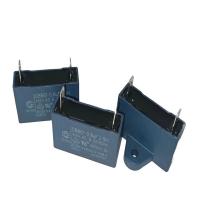 China B-Class Air Conditioner CBB61 Fan Capacitor 450V 0.8mfd Black With Self-Healing for sale