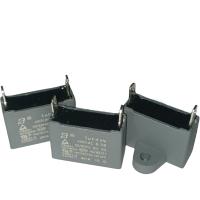 China CBB61 450V 1.0UF Film Capacitor Run Capacitor Two Quick Connect Terminal S3 for sale