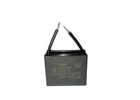 China CBB61 Starting Capacitor 450V 3.0UF Air Conditioner Capacitor Black Wire B-Class for sale