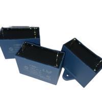 China 6.5mfd Air Conditioner Fan Capacitor CBB61 450V Two Quick-Connect Terminals RoHS Certificated for sale