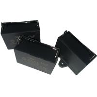 China CBB61 450V 10mfd Air Conditioner Fan Capacitor  two qucik-connect teriminals S3 SH B-class for sale