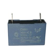 China Air Conditioner Starting Capacitor CBB61 450V 1.5UF RoHs Flim Capacitor B-Class for sale
