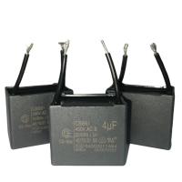China CBB61 450V 4.0mfd Air Conditioner Fan Motor Capacitor With ±5% Tolerance for sale