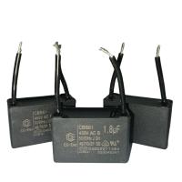 China 1.8mfd Air Conditioner Fan Capacitor Replacement CBB61 450V With Insulation Resistance for sale