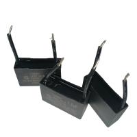 China Air Conditioner Fan Capacitor CBB61 450V 1.5UF Film Capacitor B-Class 2 Wire 50 / 60HZ for sale