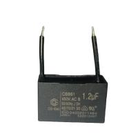 China 1.2mfd CBB61 450V Air Conditioner Fan Capacitor Replacement 50 / 60Hz for sale