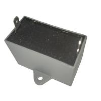 China CBB61 250v 40mfd Single Phase Air Conditioner Fan Capacitor Max Temp 70℃ Plastic Triangle With Location Hole for sale