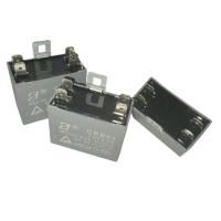 China Ac Motor Start Capacitor CBB61 450V 7.0UF Four Quick-Connect Teriminals Straight Lug for sale