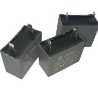 China Cbb61 450V 3.0UF Run Capacitor Air Conditioner Fan Two Quick Connect Terminal B-Class for sale