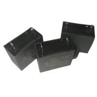 China CBB61 Air Conditioner Fan Capacitor 3.5uF 450V 40 / 85 / 21 B-class SH Front lug for sale