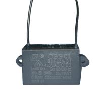 China CBB61 Ceiling Fan Capacitor 450V 8.0mfd With 100mm Line Length for sale