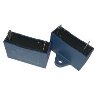 China Fan Capacitor CBB61 450V 1.2UF Ceilling Fan Capacitor Self-Healing B-Class Blue RoHS for sale