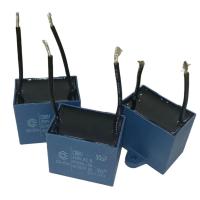 China CBB61 250V 30mfd Line Length 60 Ceiling Fan Capacitor With Plastic Triangle With Location Hole for sale