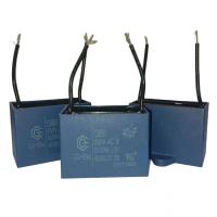 China CBB61 250V 40mfd Line Length 60 Ceiling Fan Capacitor Blue ROHS for sale