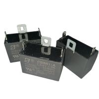China Fan motor run capacitor  7.5UF 370V CBB61 Capacitor S3 Protected 10000AFC for sale