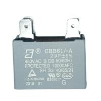 China Explosion Proof Capacitor CBB61 450V 2.0UF S3 B-Class Industrial Fan Capacitor for sale